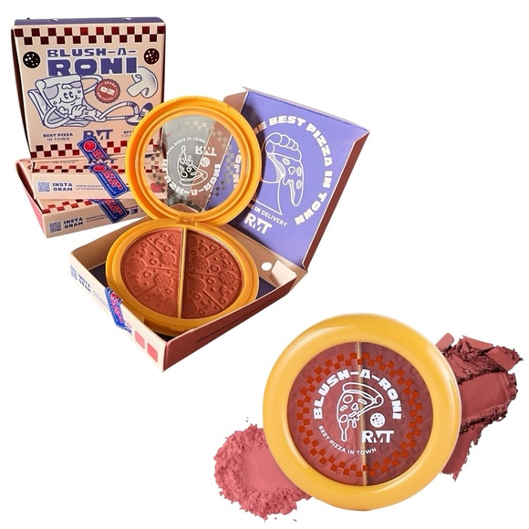 Romantic Beauty | Makeup | Romantic 2 Beauty Blusharoni Pizza Box Pink ...